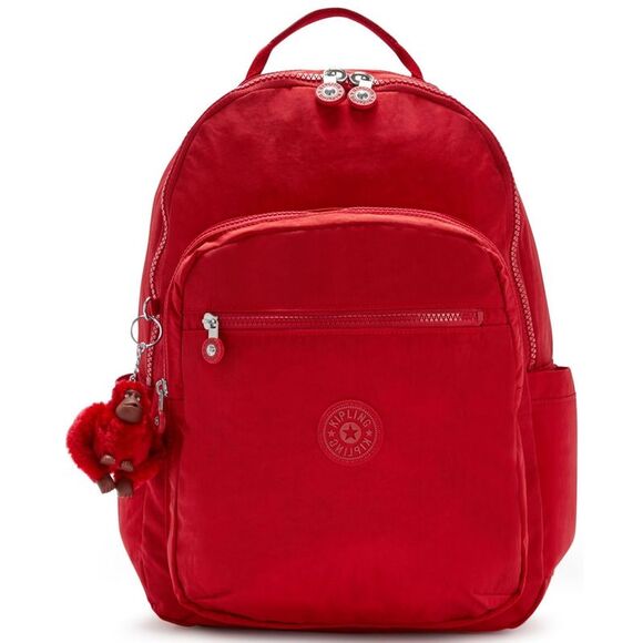 Kipling | Bags | Kipling Handbag Sz Large Seoul Go Backpack Red | Poshmark